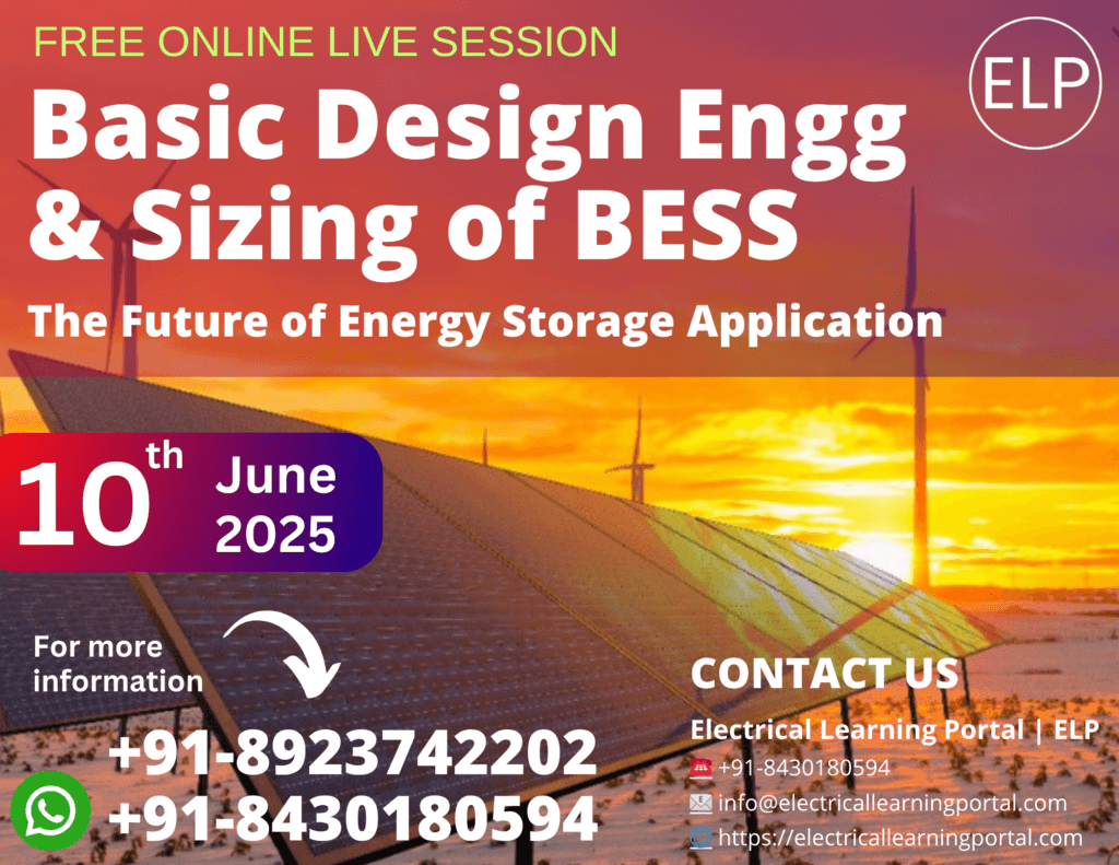 BESS Workshop _ ELP - Electrical Learning Portal